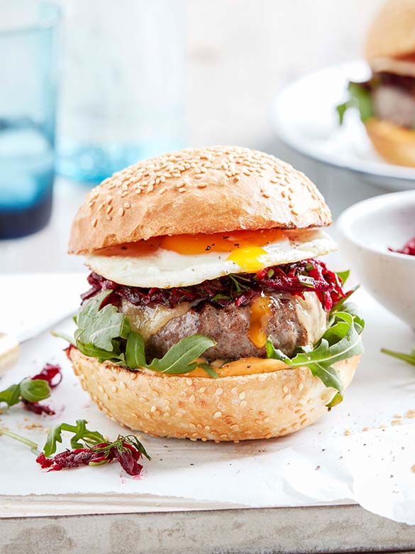 Aussie Beef Burger | Australian Beef - Recipes, Cooking Tips and More