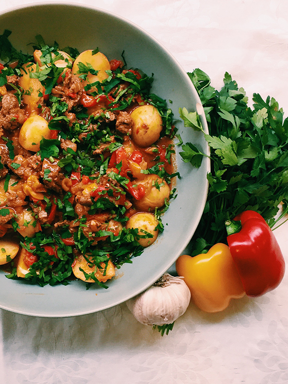 Spanish Beef with a special veggie sauce recipe | Australian Beef ...