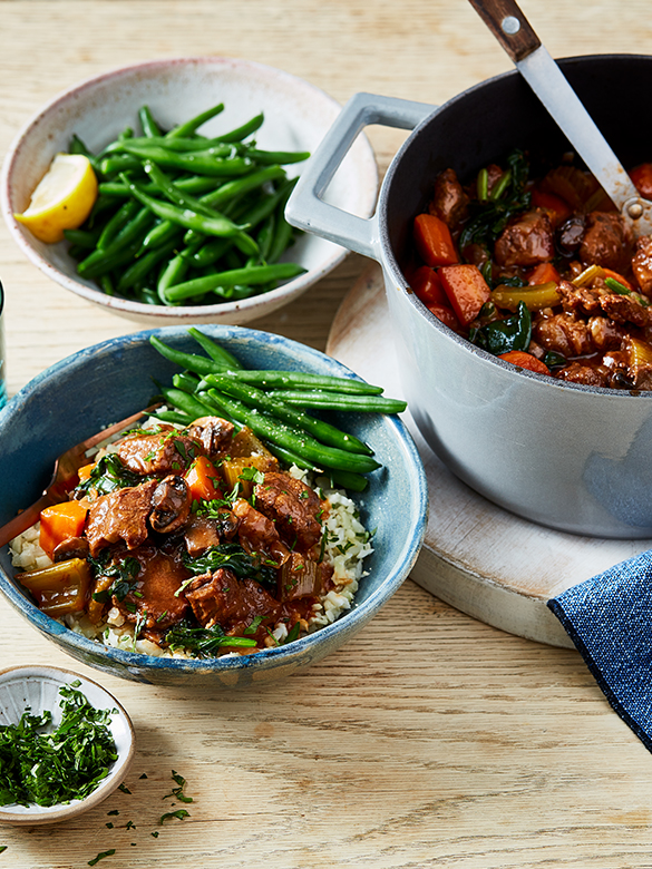 One Pot Balsamic Beef Braise | Australian Beef - Recipes, Cooking Tips ...