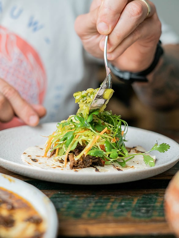 Matt Sinclair's Smokey Brisket Tacos | Australian Beef - Recipes ...