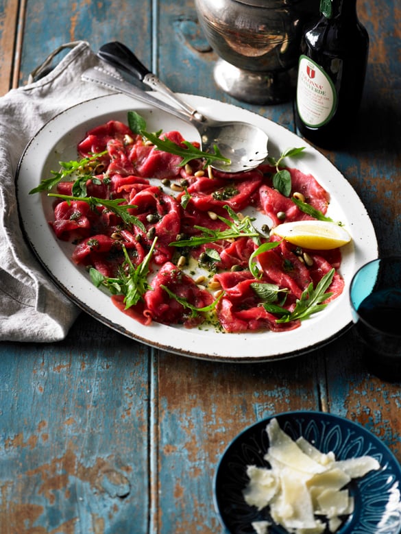 Italian beef carpaccio recipe | Australian Beef - Recipes, Cooking Tips ...